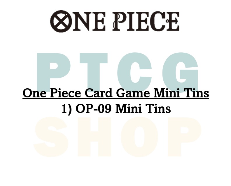 (PO)OP-09 Mini Tins - One Piece Card Game on Carousell
