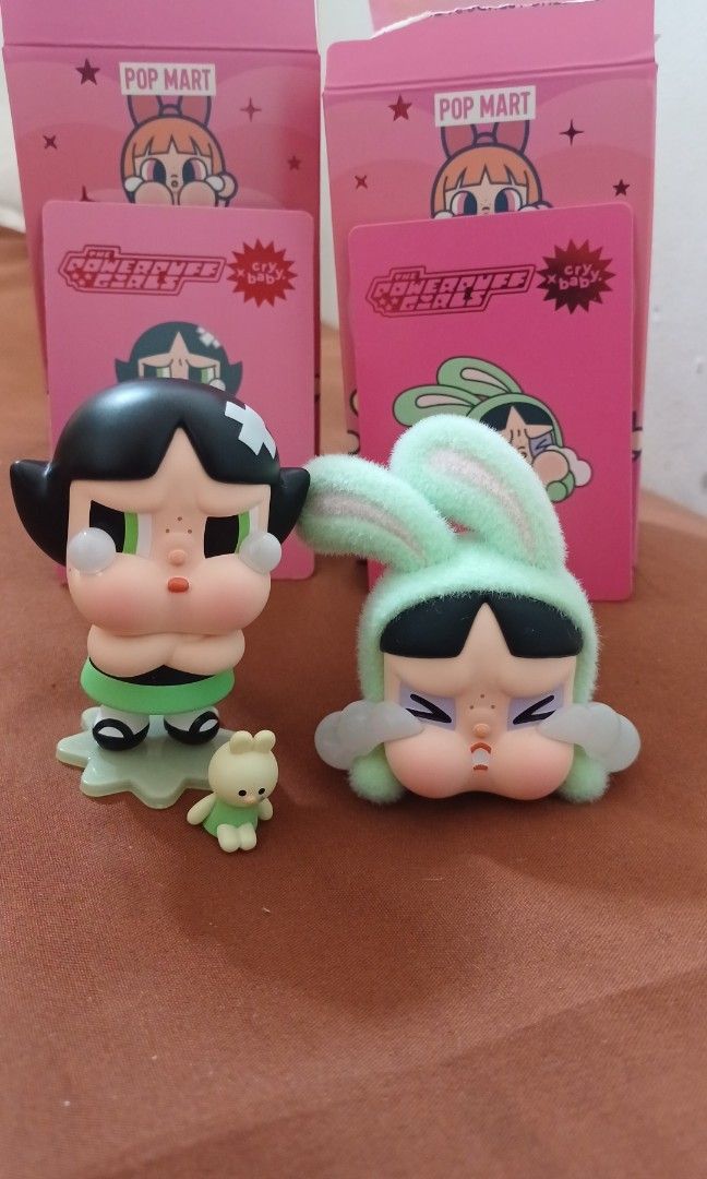 Pop Mart Ppg Cry Baby - Power Puff Girls, Toys & Collectibles, Mainan ...