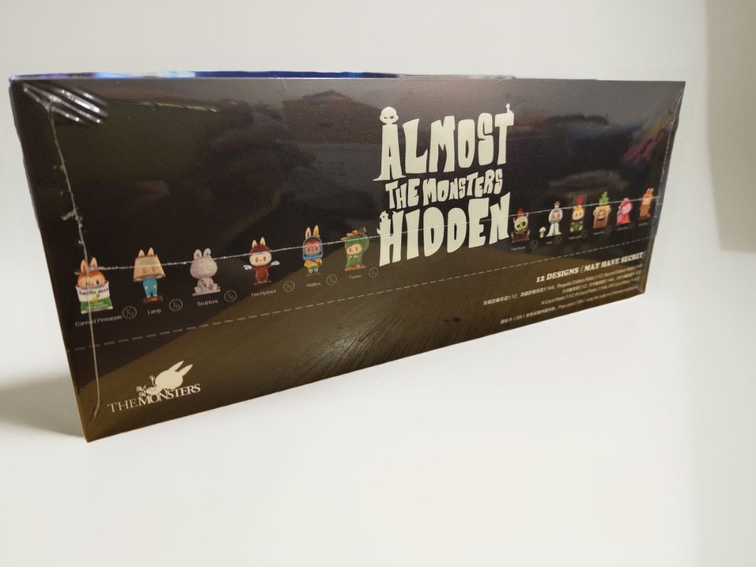 （現貨全新） POP MART The Monster Labubu Almost Hidden Series Figures (原盒未拆 ...