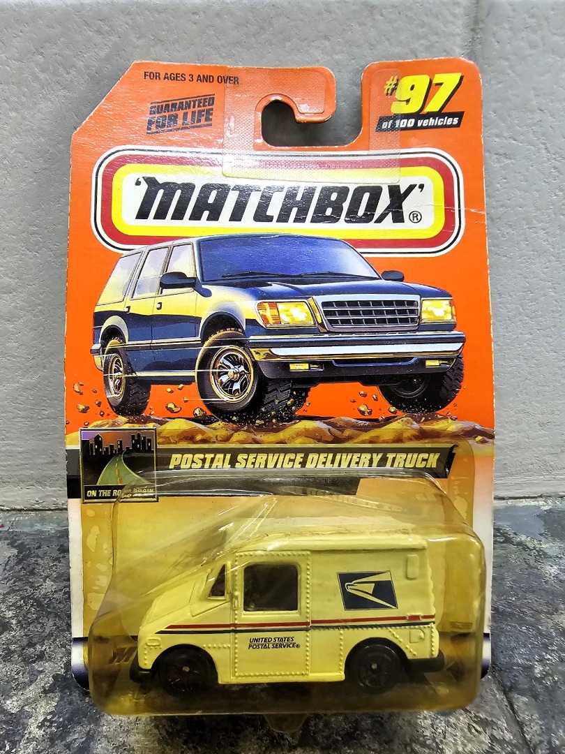 POSTAL SERVICE DELIVERY TRUCK - Matchbox 2000 On The Road Again Series ...