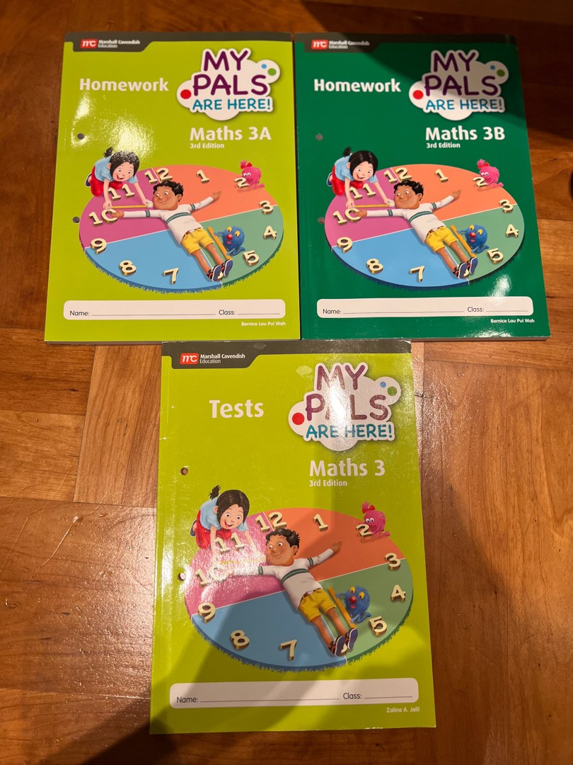 My Pals Primary 3 maths exercises x 3, 興趣及遊戲, 書本 & 文具, 書本及雜誌 - 補充練習 ...