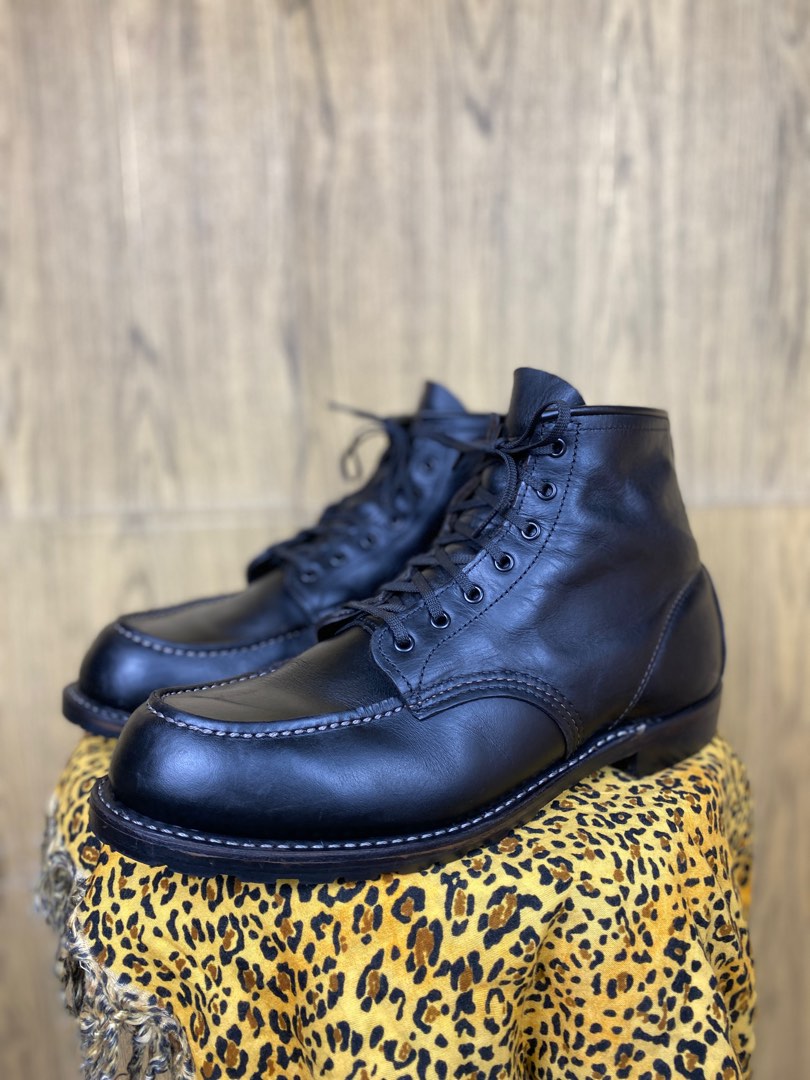 Red Wing 9015 BACKMAN Moc Toe, Fesyen Pria, Sepatu , Sepatu Boot di ...