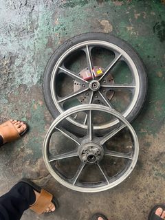 Rim GTO kotak Kawasaki pnp complete rxz bell shoei 125zr, Motorbikes on ...