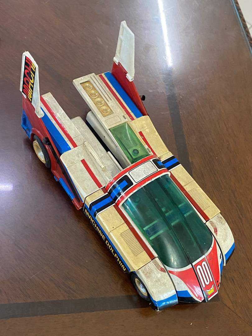Robot Godaikin Dx Machine Dolphin - Machine Man 1984 Bandai Japan ...
