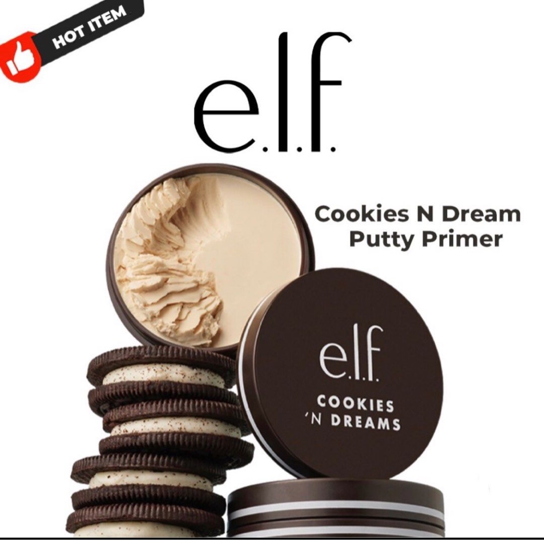 SALE‼️Elf Putty Primer Cookies & Cream Limited Edition, Beauty ...