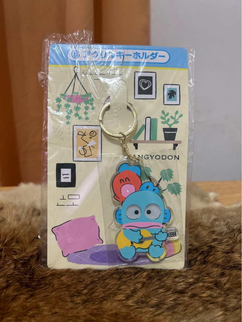 Sanrio Hangyodon Acrylic Keychain, Hobbies & Toys, Memorabilia ...