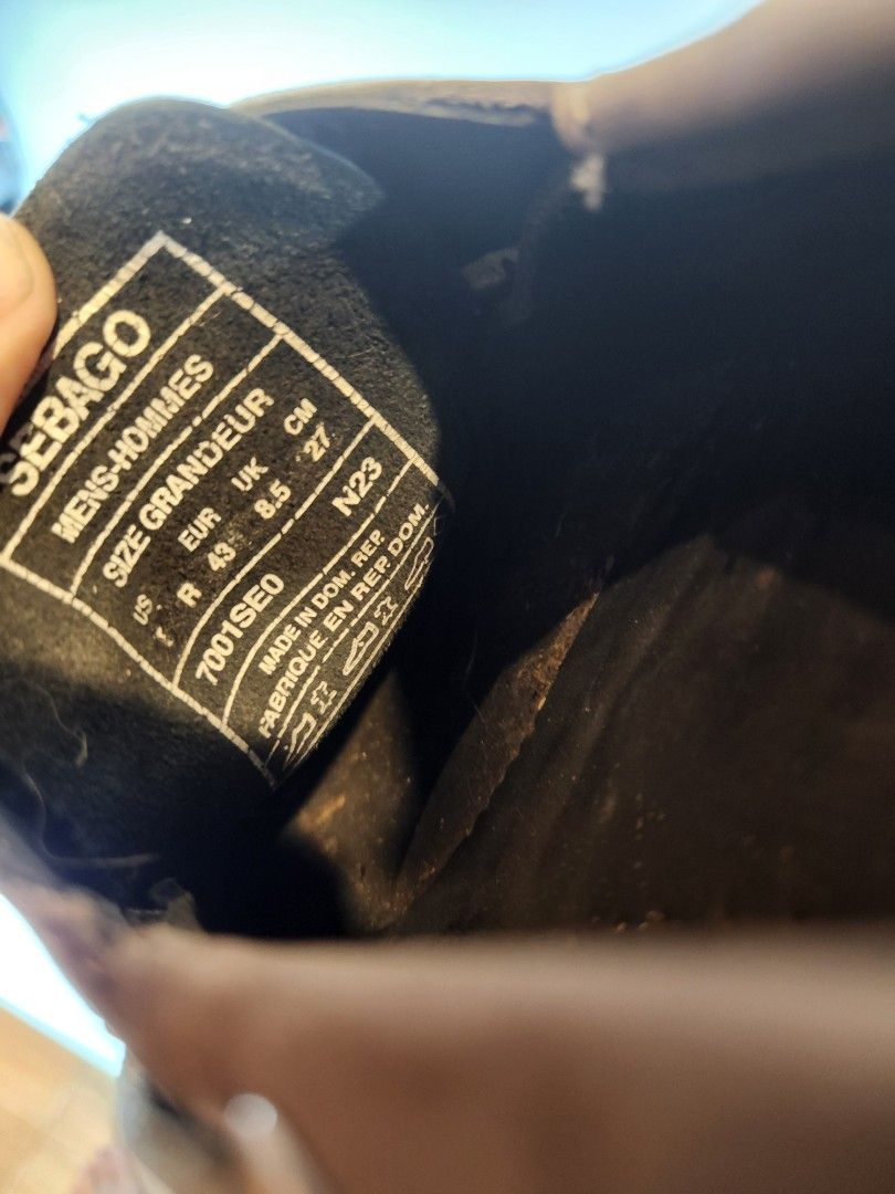 SEBAGO DOCKSIDERS MEN HOMMES MADE IN DOMINICA, Fesyen Pria, Sepatu ...