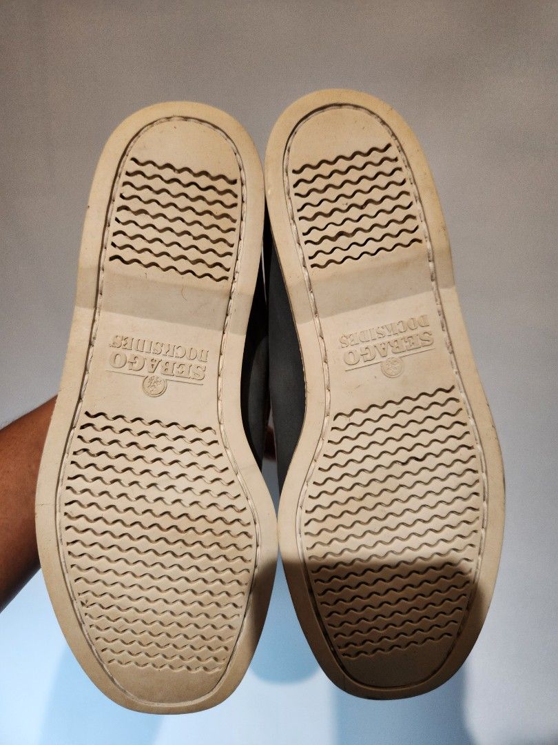 SEBAGO DOCKSIDERS MEN HOMMES MADE IN DOMINICA, Fesyen Pria, Sepatu ...