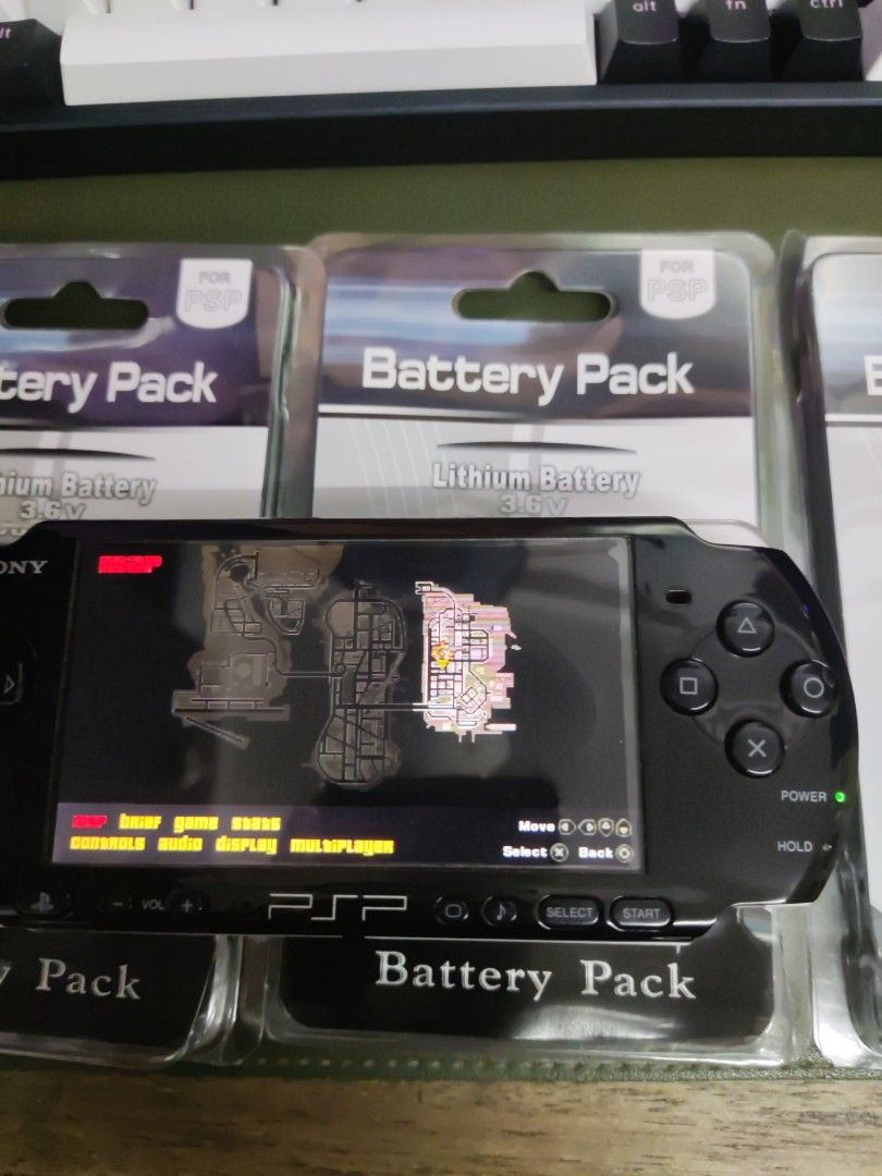 Sony PSP 1000 Phat Fat Battery (Slim battery also available), Video ...