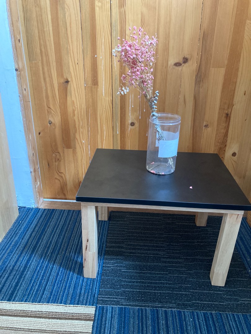 Square coffee table side tanle meja console writing work weiting ...