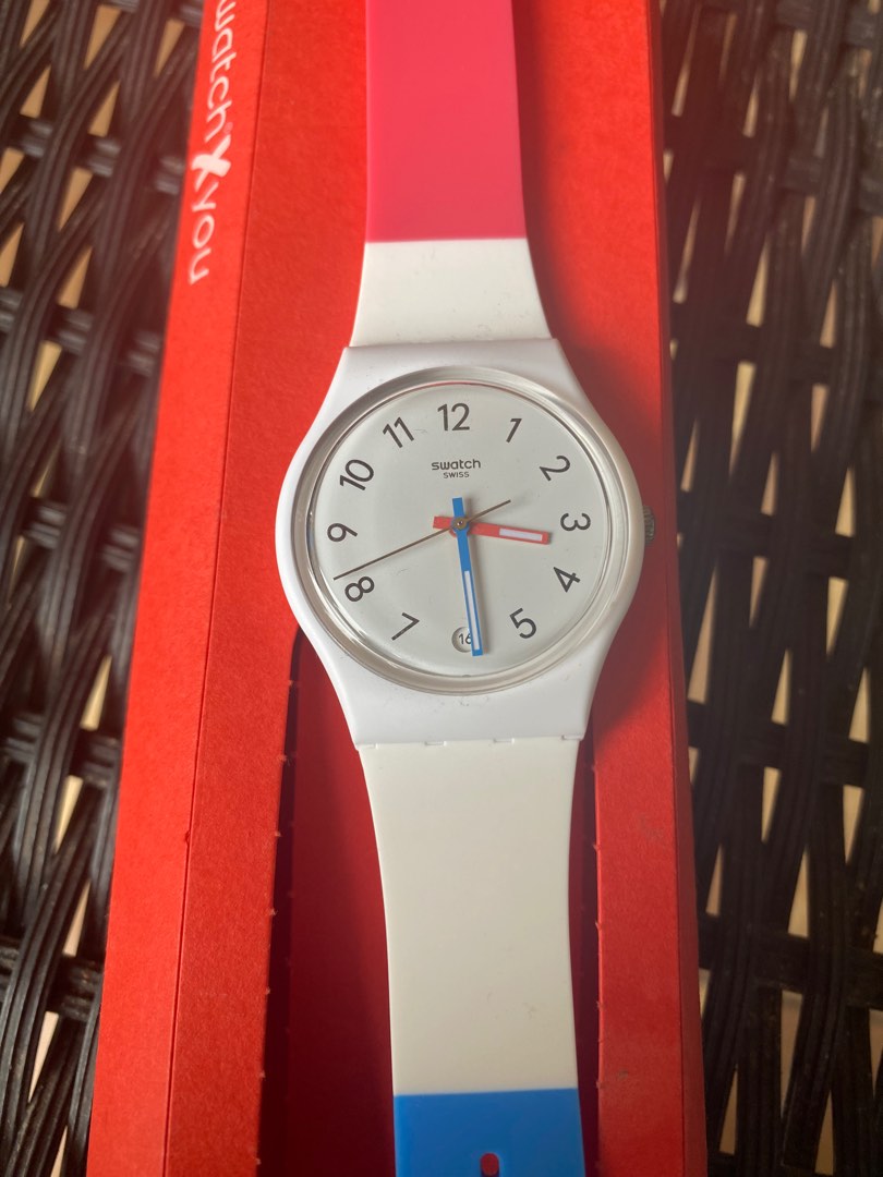 Swatch Bio Source Ori, Barang Mewah, Jam Tangan di Carousell