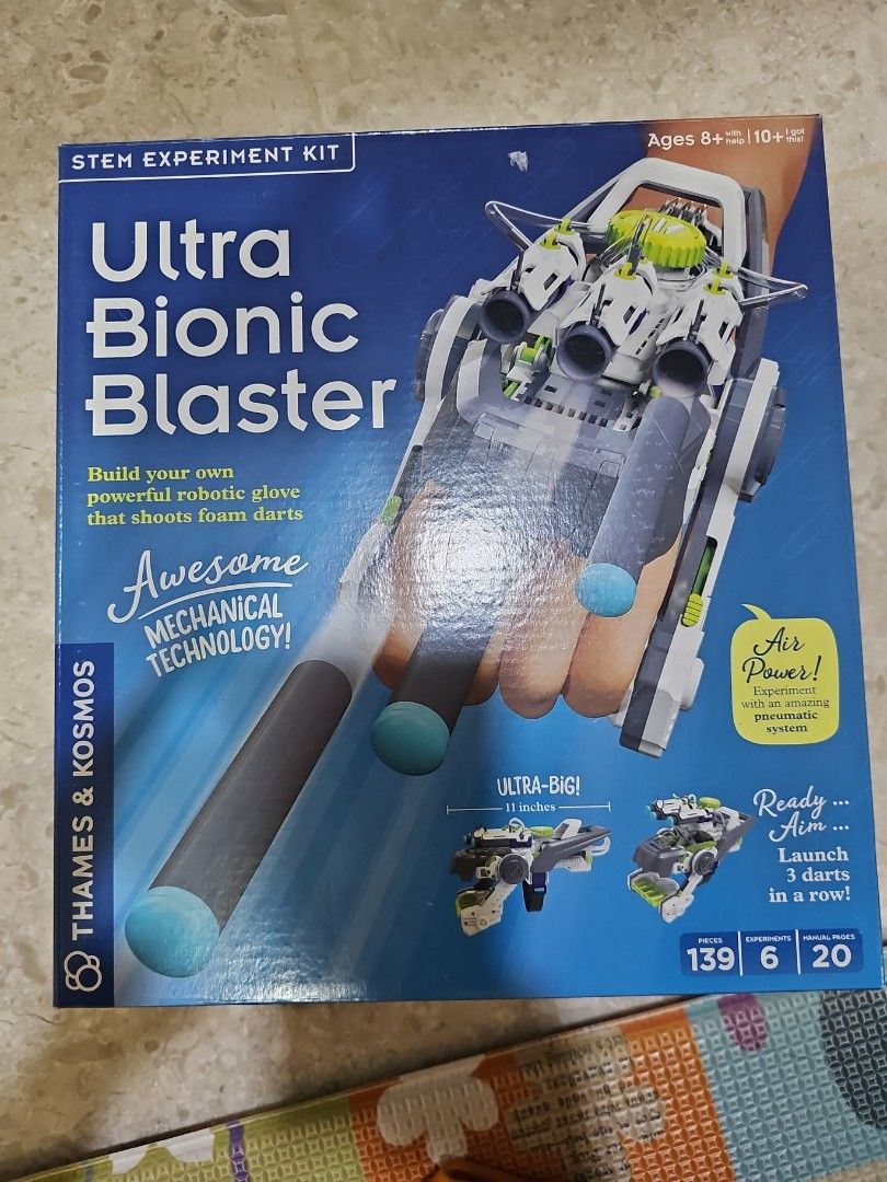 Ultra Bionic Blaster, Hobbies & Toys, Toys & Games on Carousell
