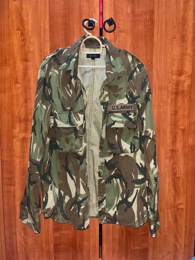 Us Army, Men's Fashion, Tops & Sets, Formal Shirts on Carousell