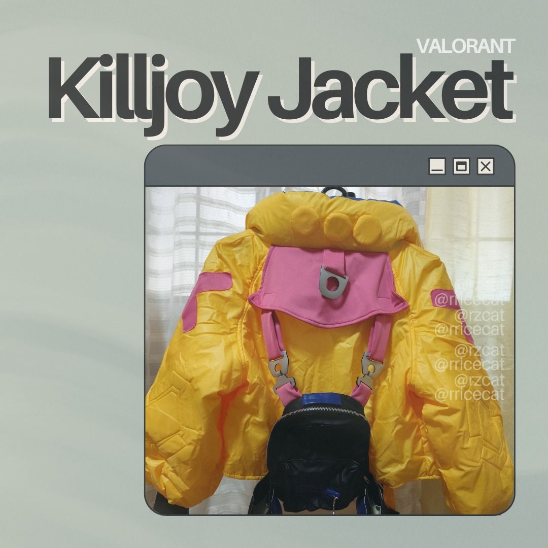 VALORANT KILLJOY Cosplay - Jacket, Women's Fashion, Coats, Jackets and ...