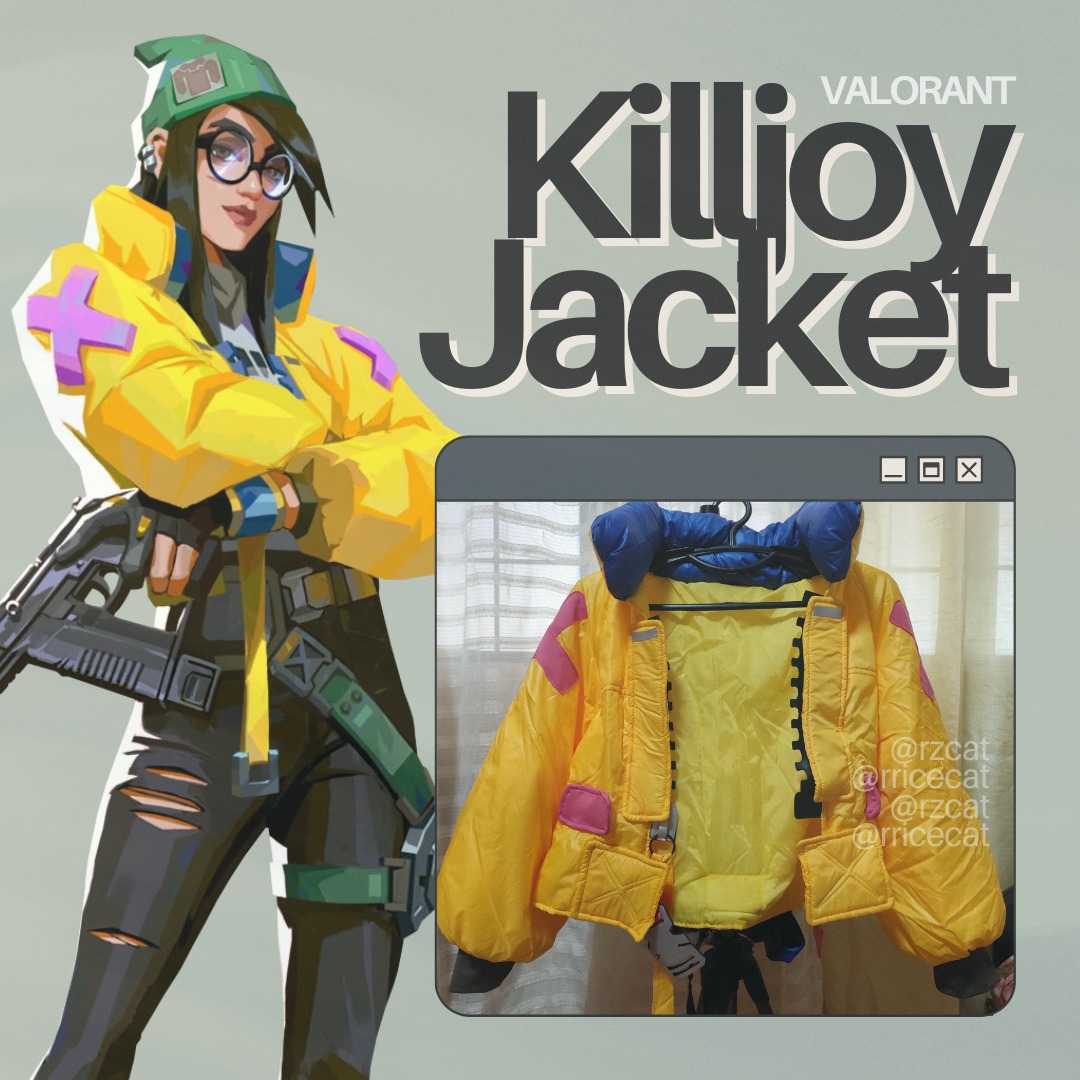 VALORANT KILLJOY Cosplay - Jacket, Women's Fashion, Coats, Jackets and ...