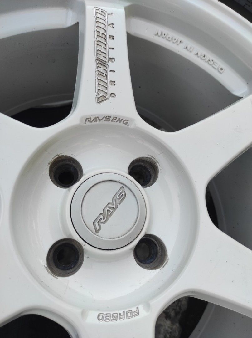 Velg Rays Te37 Volk racing R17 Original made in japan, Aksesoris Mobil ...
