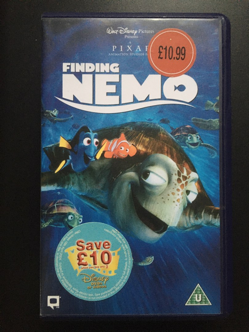 VHS - Finding Nemo (2003) (VHS Tape / Video Tape), Hobbies & Toys ...