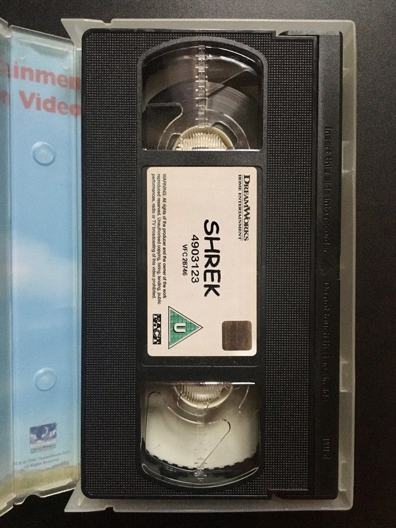 VHS - Shrek 1 (2001) & Shrek 2 (2004) (VHS Tape / Video Tape), Hobbies ...