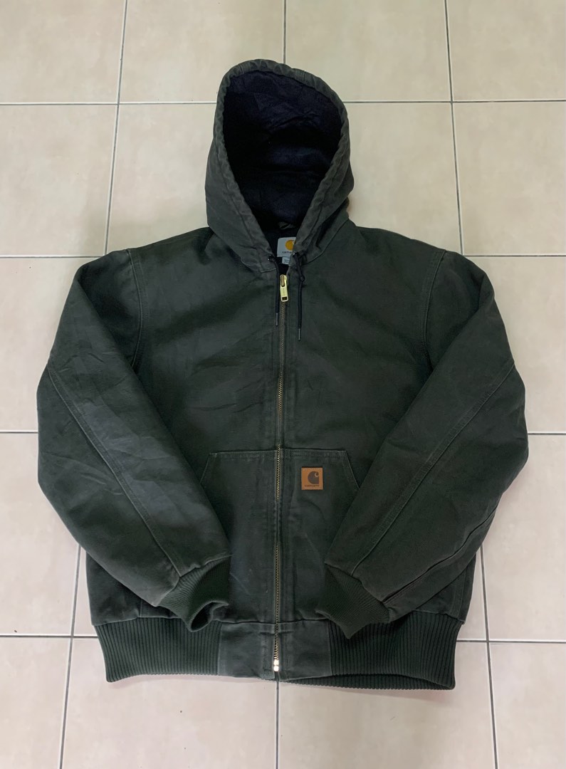 Vintage Carhartt Active Jacket (J130 MOS), Men's Fashion, Coats, Jackets and Outerwear on Carousell