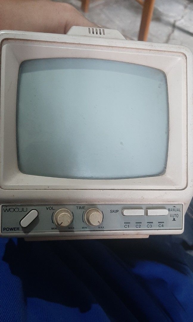 Vintage portable cctv monitor, TV & Home Appliances, TV & Entertainment ...