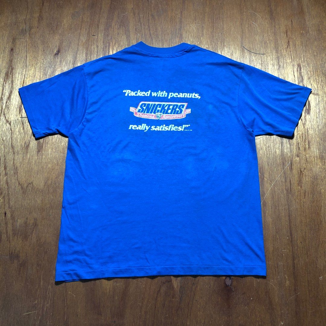 Vintage Snickers 80’s, Men's Fashion, Activewear on Carousell