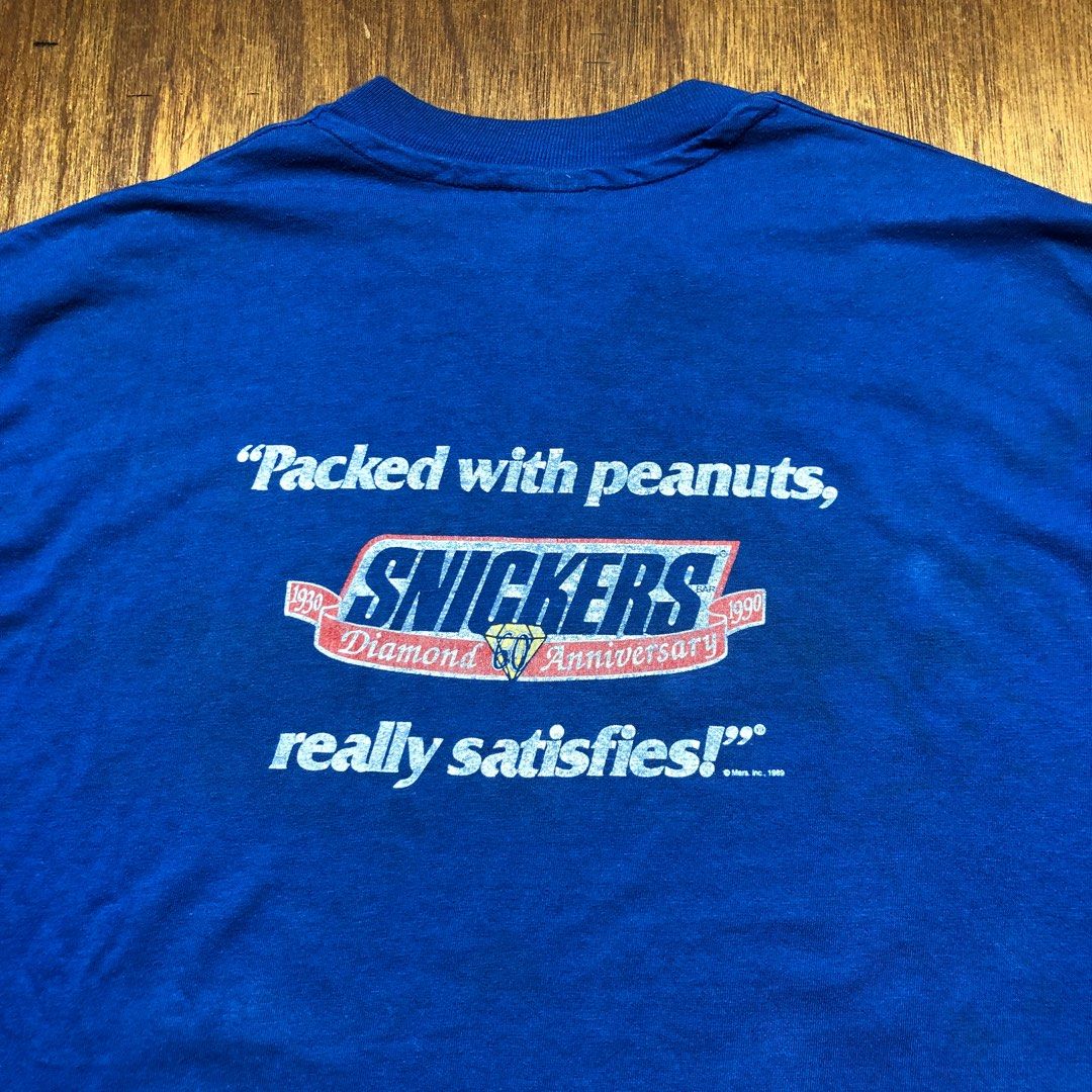 Vintage Snickers 80’s, Men's Fashion, Activewear on Carousell