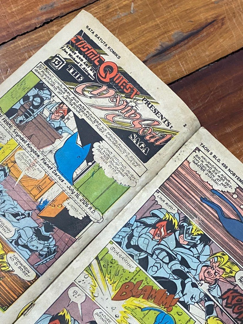 Vintage Tagalog Komiks BATA BATUTA SAMPERANG TUWA 5 Star Komiks Funny ...