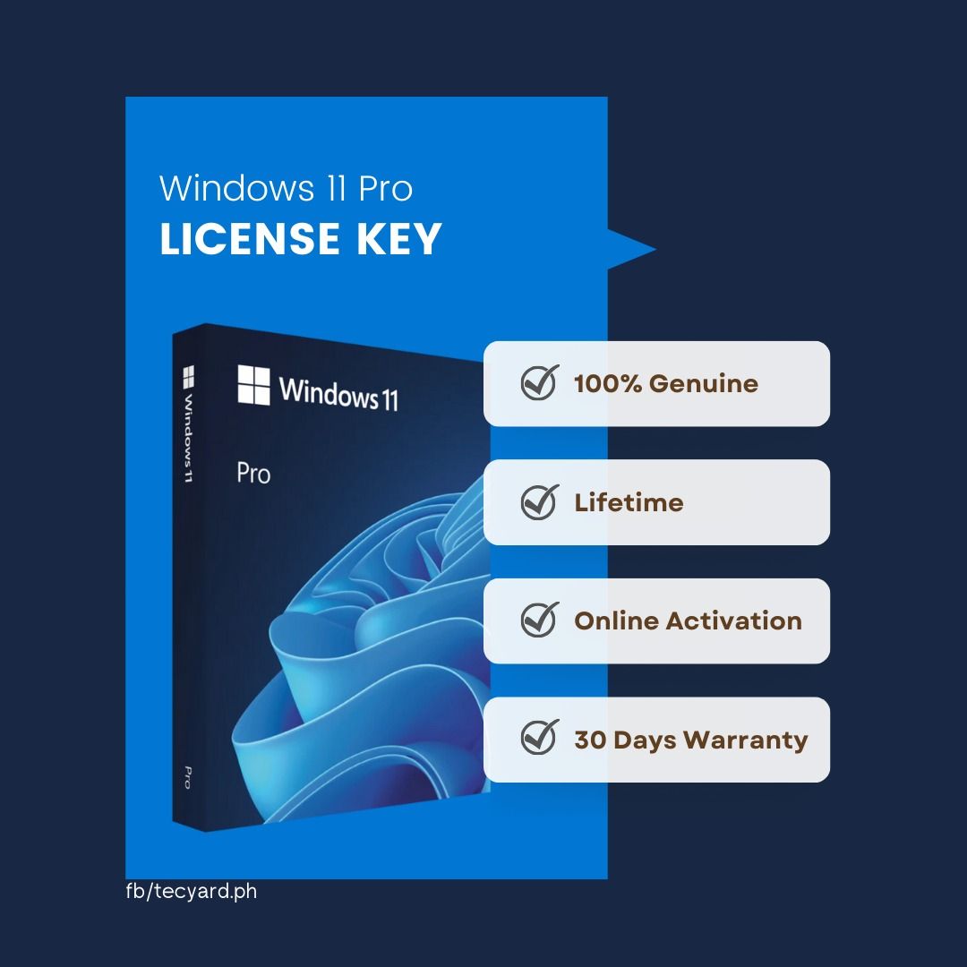Windows 11 Pro - License Key, Computers & Tech, Parts & Accessories ...