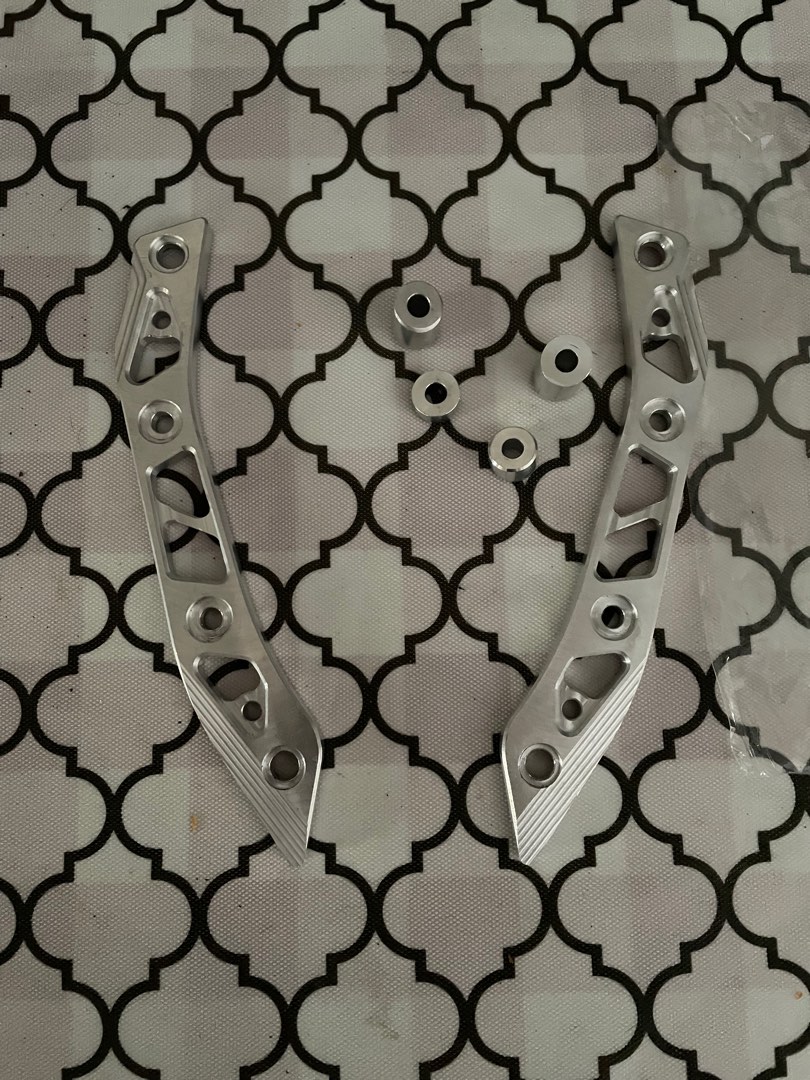 Xmax cnc bracket windshield, Motorcycles, Motorcycle Accessories on ...