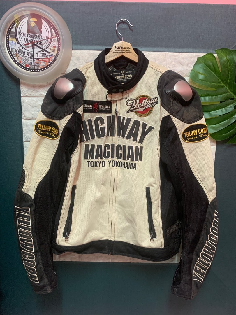 YELLOW CORN RIDER JACKET, Men's Fashion, Coats, Jackets and Outerwear ...