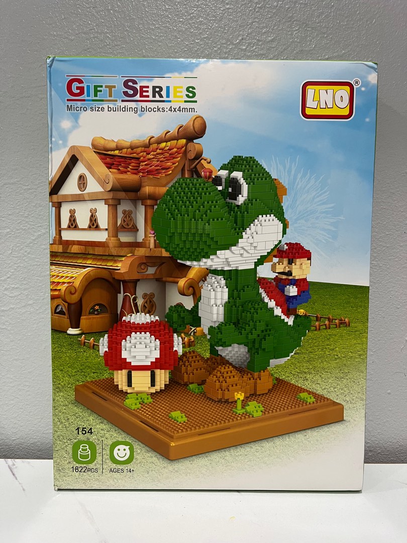 Yoshi & Mario Nano Bricks, Hobbies & Toys, Toys & Games on Carousell