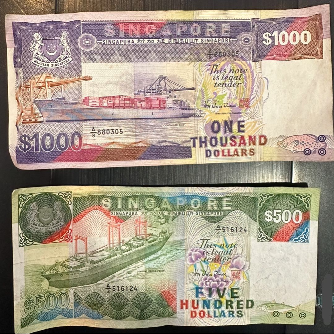 $1000 & $500 ship notes, Hobbies & Toys, Memorabilia & Collectibles ...