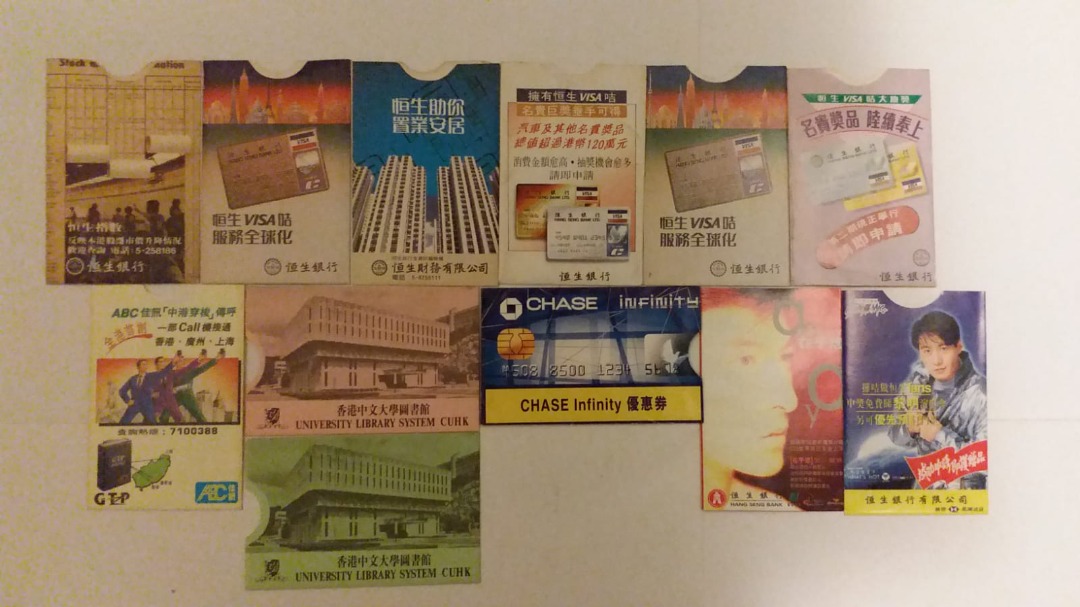 80 90年代地鐵車票套 劉德華 黎明 九廣鐵路 MTR KCRC懷舊地下鐵路車飛套 車票紙套 Andy Lau Leon Lai ...