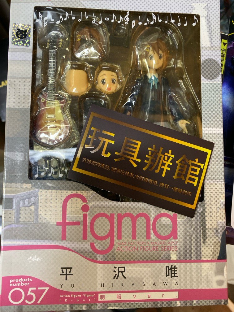 屯門小店 figma 057 K-ON K on 輕音少女 盲盒 平沢唯 秋山澪 田井中律 中野梓, 興趣及遊戲, 玩具 & 遊戲類 ...