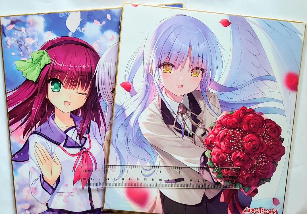 Angel Beats - Shikishi art board poster (big size) - Official anime ...