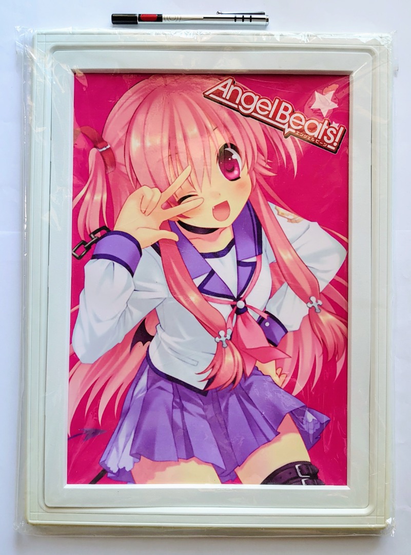 Angel Beats Yui Poster + Frame (Big A3 size) Official anime /comiket ...