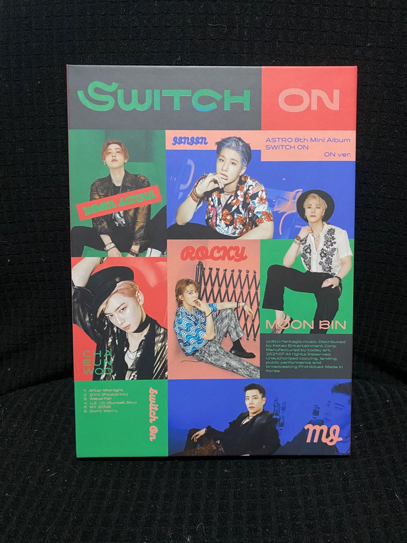 [KPop] ASTRO Switch On Album UNSEALED | Complete Inclusions exc ...