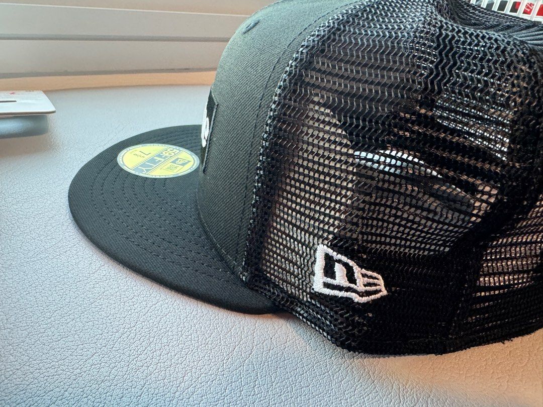 [Authentic] Black Supreme Trucker Cap (SS24), Men's Fashion, Watches ...