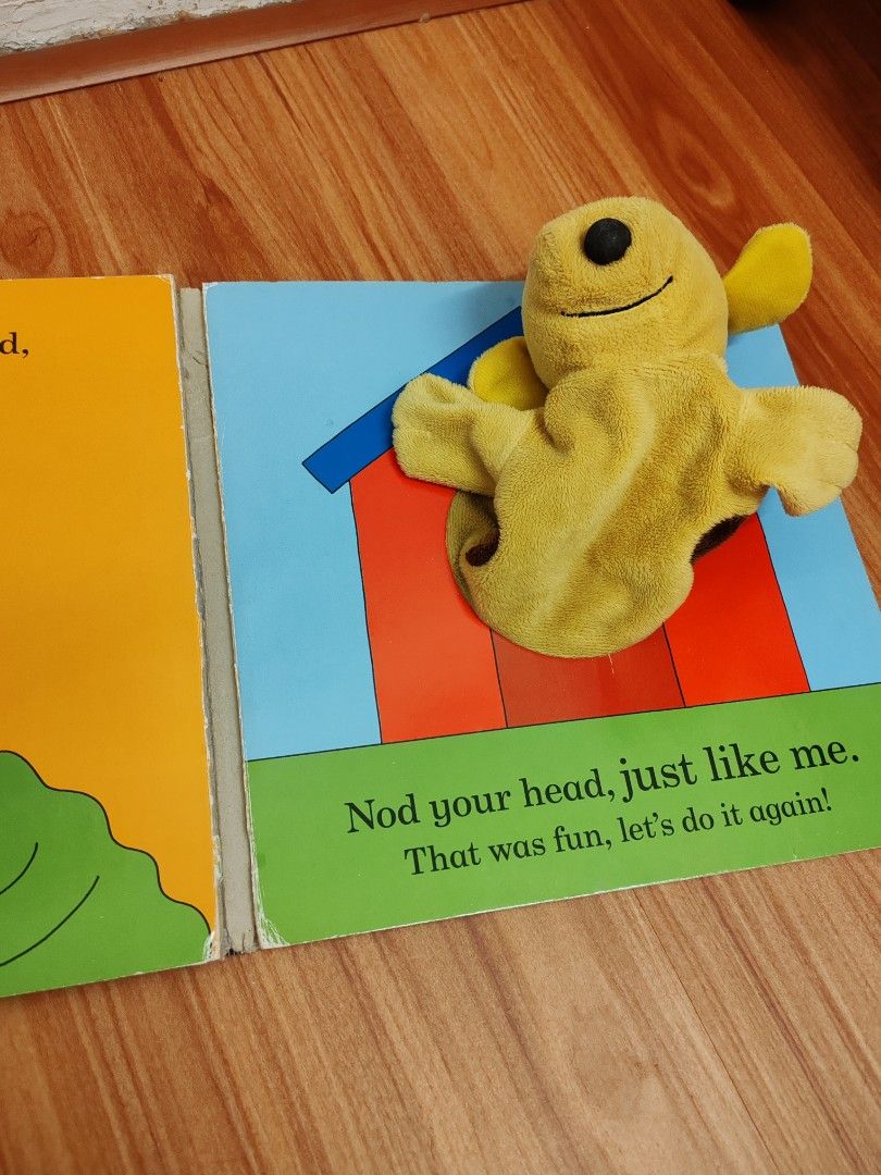 Baby Puppet Play Book, Hobbies & Toys, Books & Magazines, Children's ...