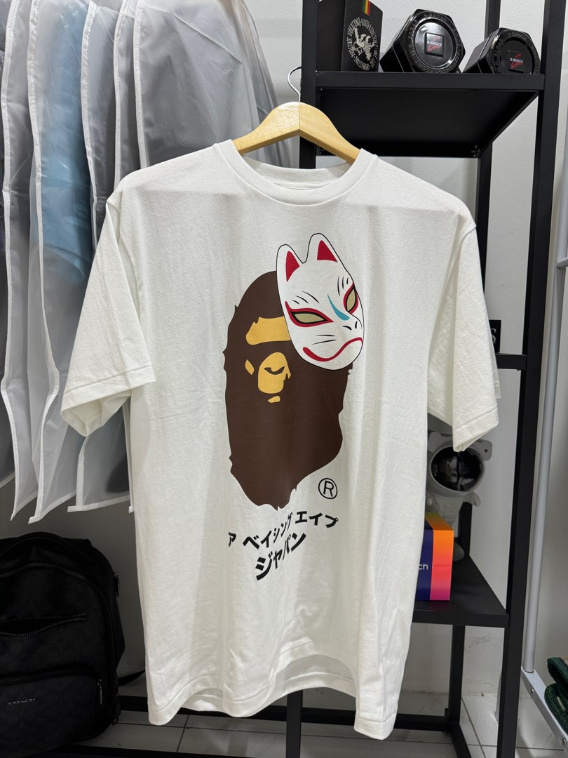 BAPE JAPANESE FOX MASK, Men's Fashion, Activewear on Carousell