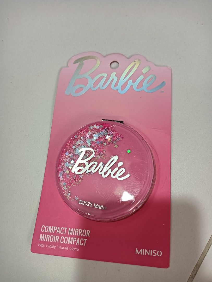 Barbie Mirror, Beauty & Personal Care, Face, Makeup on Carousell