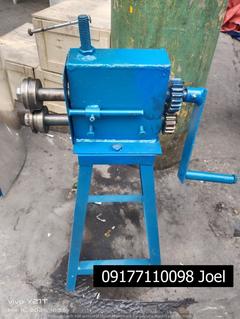 BEADING AND STIFFENING GROOVE LINE MACHINE, Commercial & Industrial ...