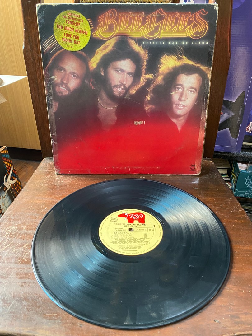 Bee Gees Spirits Having Flown Philippines Original Music Vinyl Record