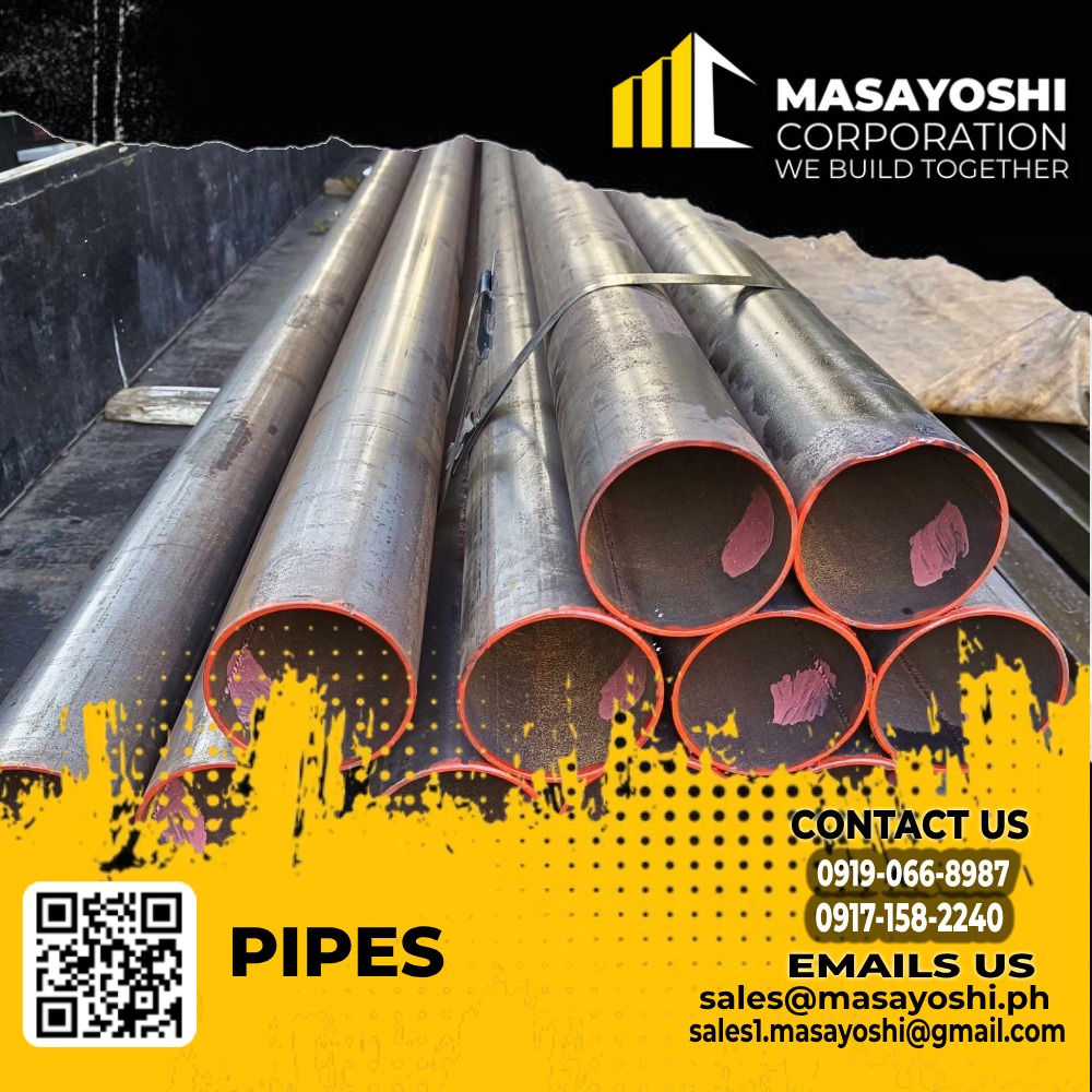 BI Pipe, 10″, Sch40, Welded 6 meters | Steel Pipes | GI Pipe |Masayoshi ...