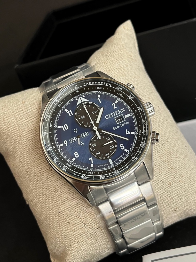 BNEW AUTHENTIC! Citizen Watch Eco-Drive CA0770-81L Chronograph Date ...