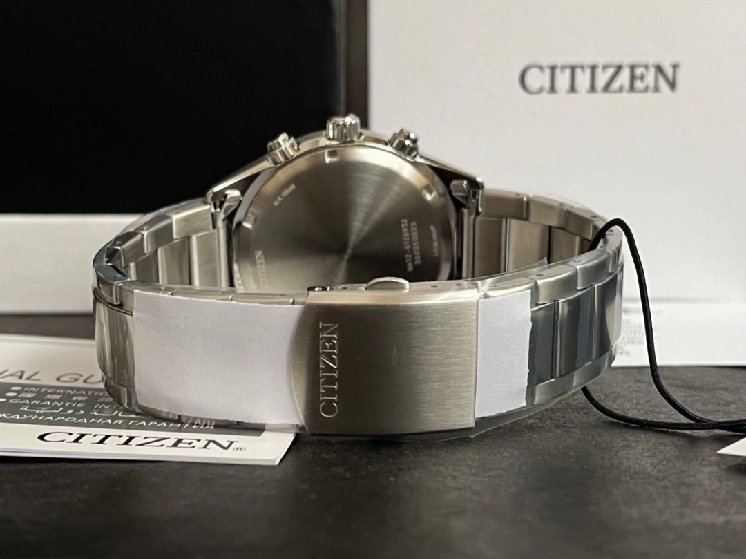 BNEW AUTHENTIC! Citizen Watch Eco-Drive CA0770-81L Chronograph Date ...