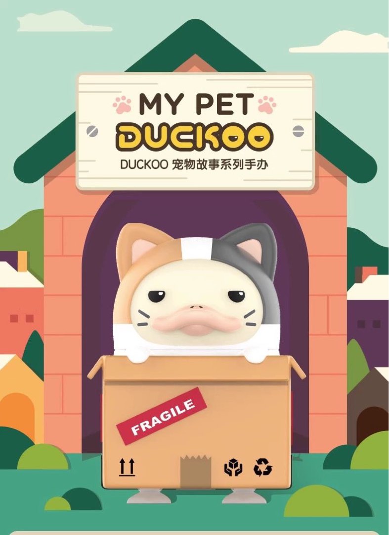 BNIF WTS popmart Duckoo MY PET DUCKOO sealed, Hobbies & Toys, Toys ...