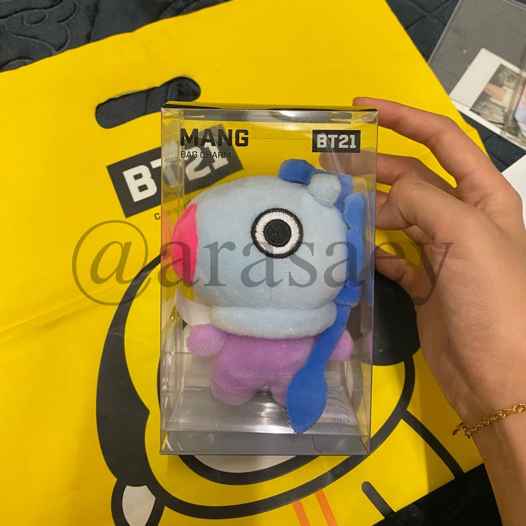 BT21 BTS Mang bag charm, Hobbies & Toys, Collectibles & Memorabilia, Fan Merchandise on Carousell