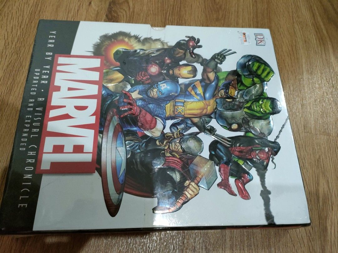 Buku BBW Marvel Year by Year New Segel, Buku & Alat Tulis, Buku Anak ...