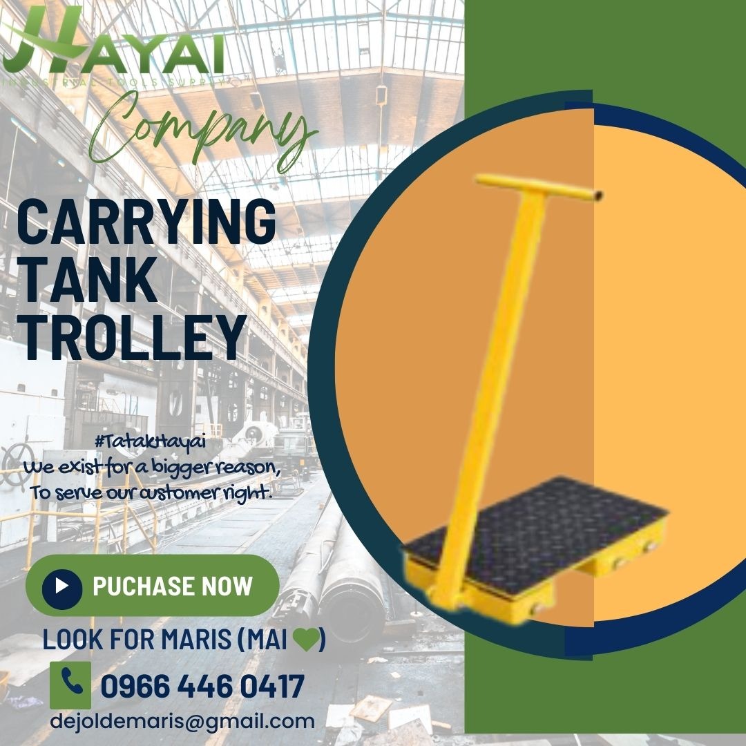 CARRYING TANK TROLLEY, Commercial & Industrial, Construction Tools ...